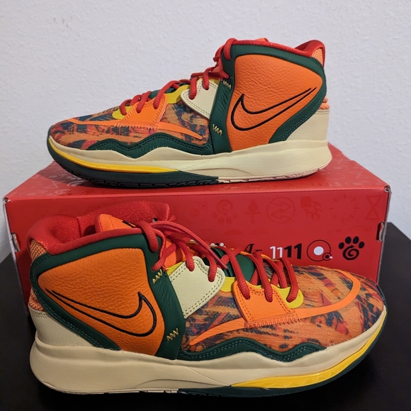 Nike | Shoes | Nike Kyrie 8 Infinity World 1 People Basketball Orange ...